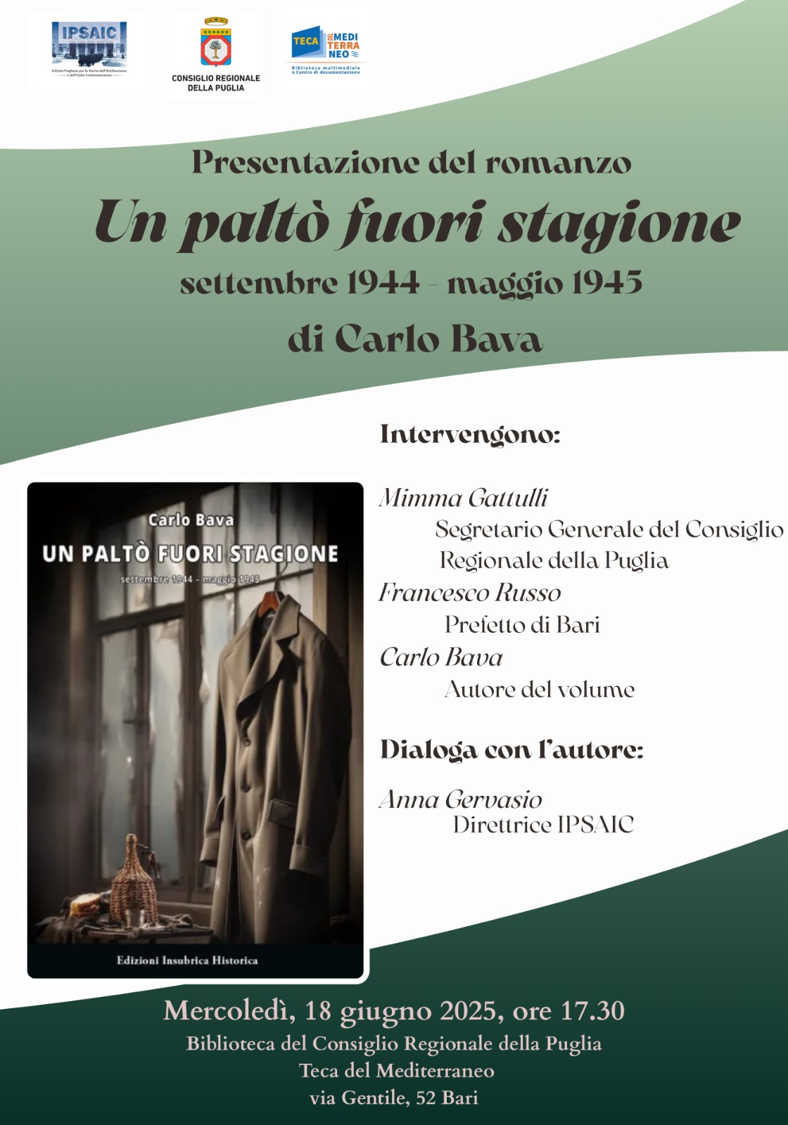 Evento: Un paltò fuori stagione